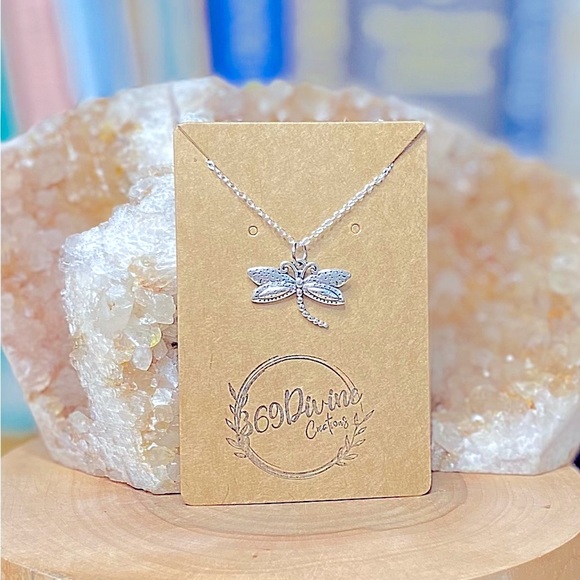369DivineCreations | Jewelry | Silver Fire Fly Necklace | Poshmark
